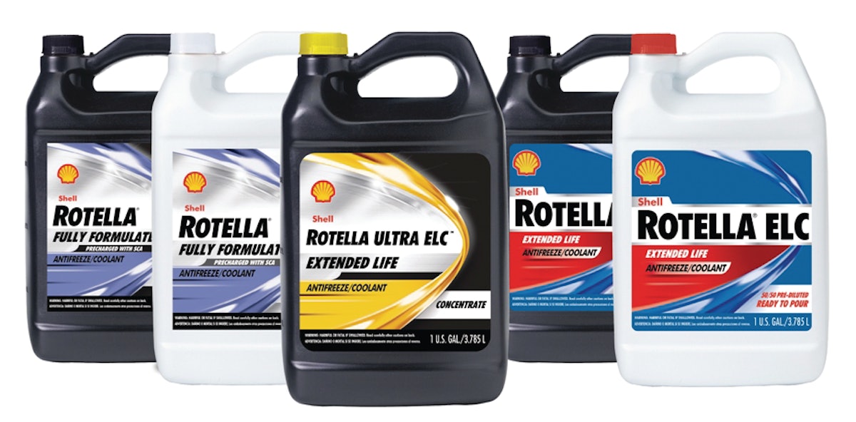 Rotella Ultra ELC Coolant From: Shell Lubricants | For Construction Pros