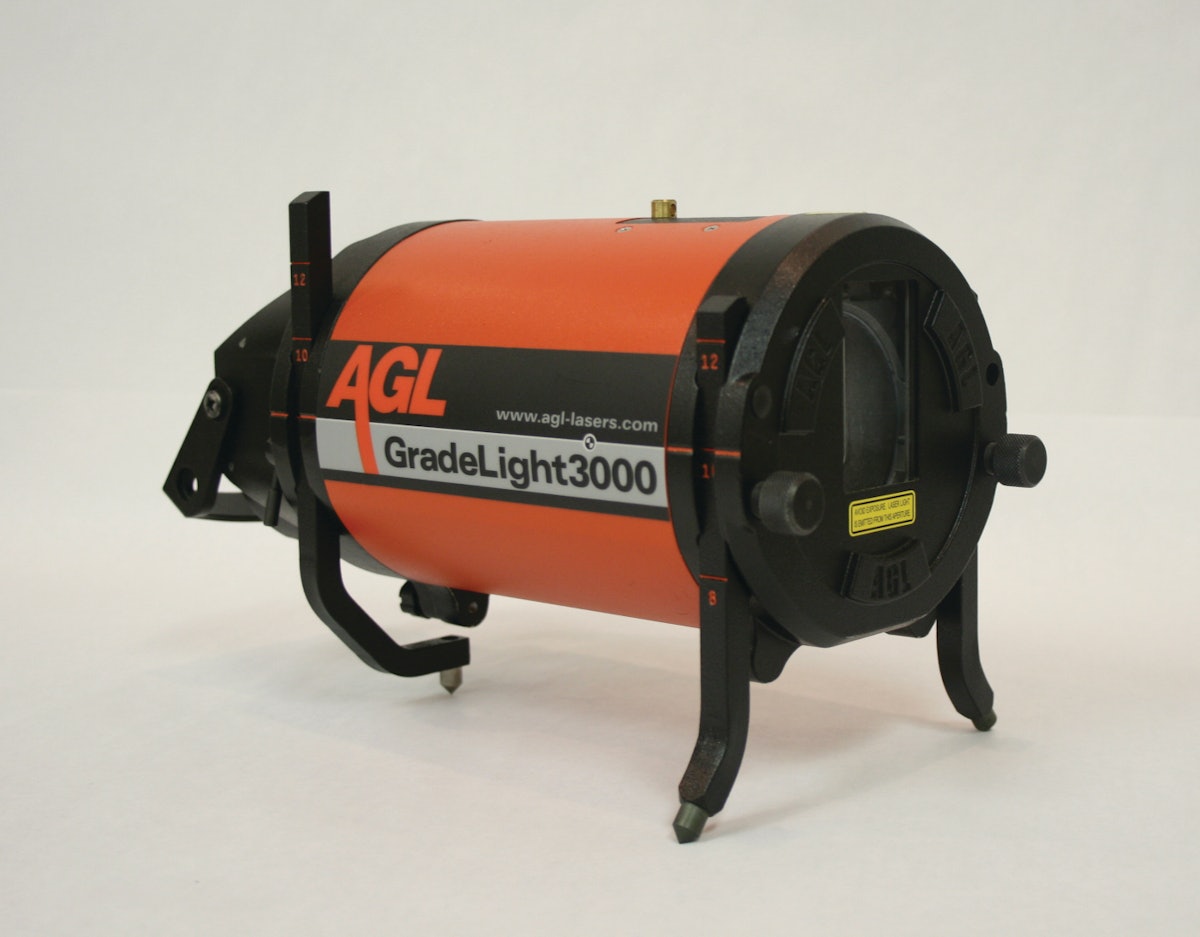 GradeLight 3000 From: AGL Construction Lasers & Machine Control | For ...