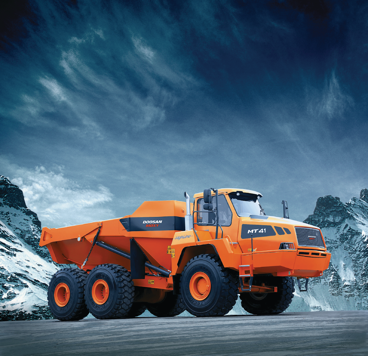 Moxy MT41 Articulated Dump Truck From: Doosan Infracore North America ...
