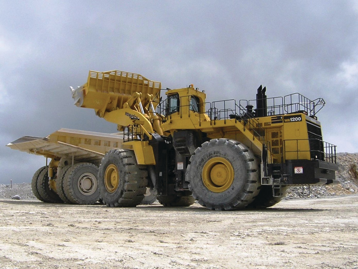 WA1200-6 Wheel Loader From: Komatsu America Corp. | For Construction Pros