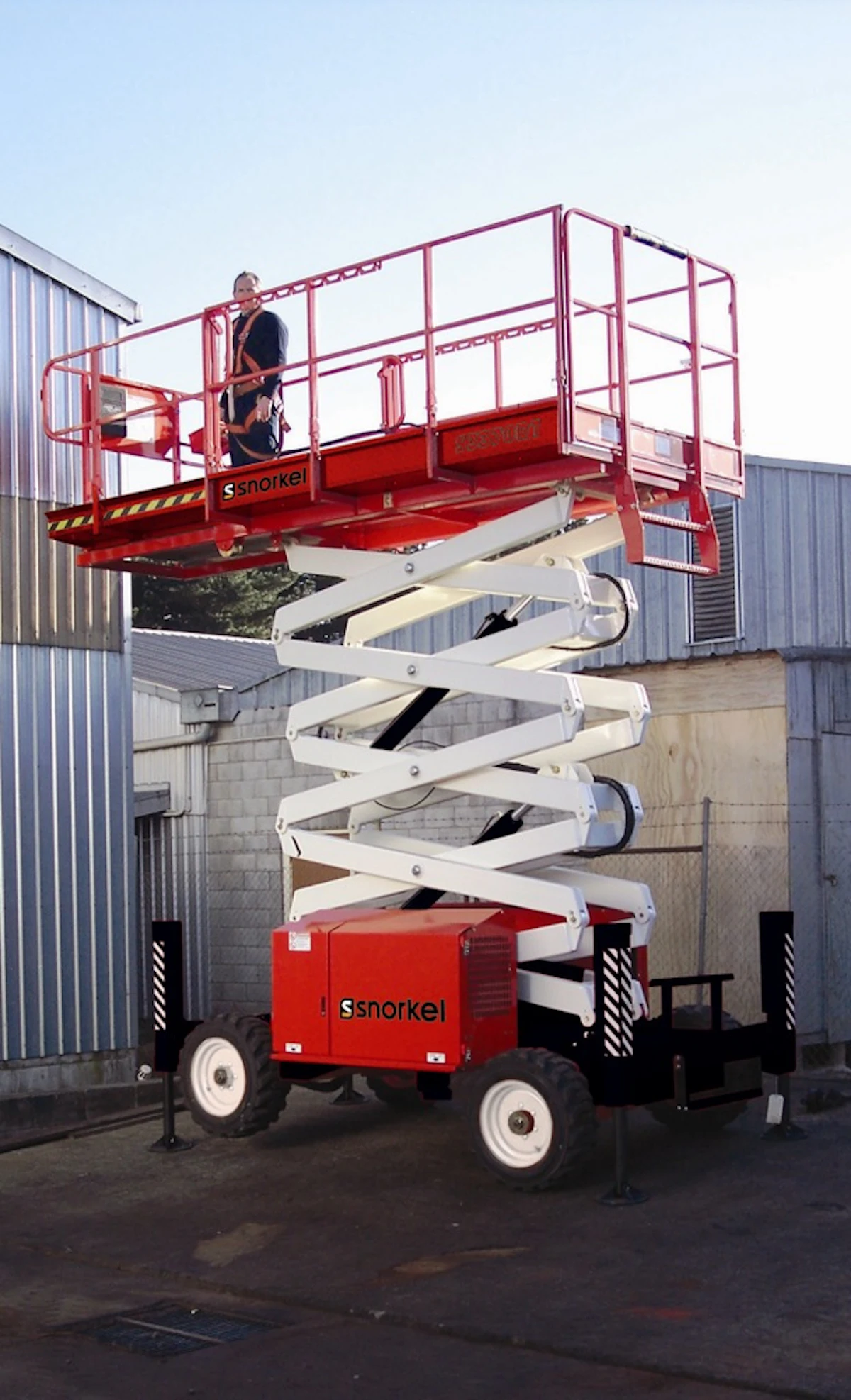Snorkel S2770RT Compact Rough Terrain Scissor Lift From: Snorkel | For ...