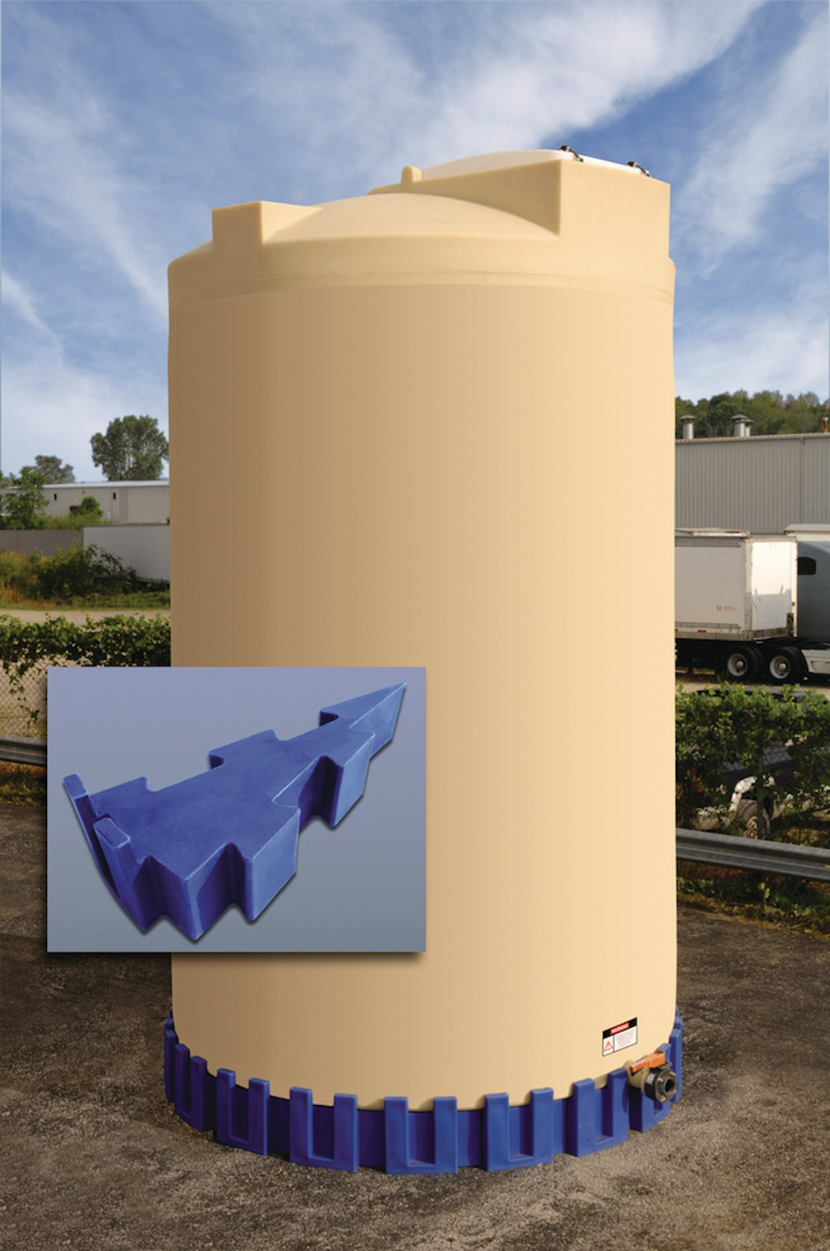 Modular Polyethylene Tank Stands From: Assmann Corp. of America | For ...