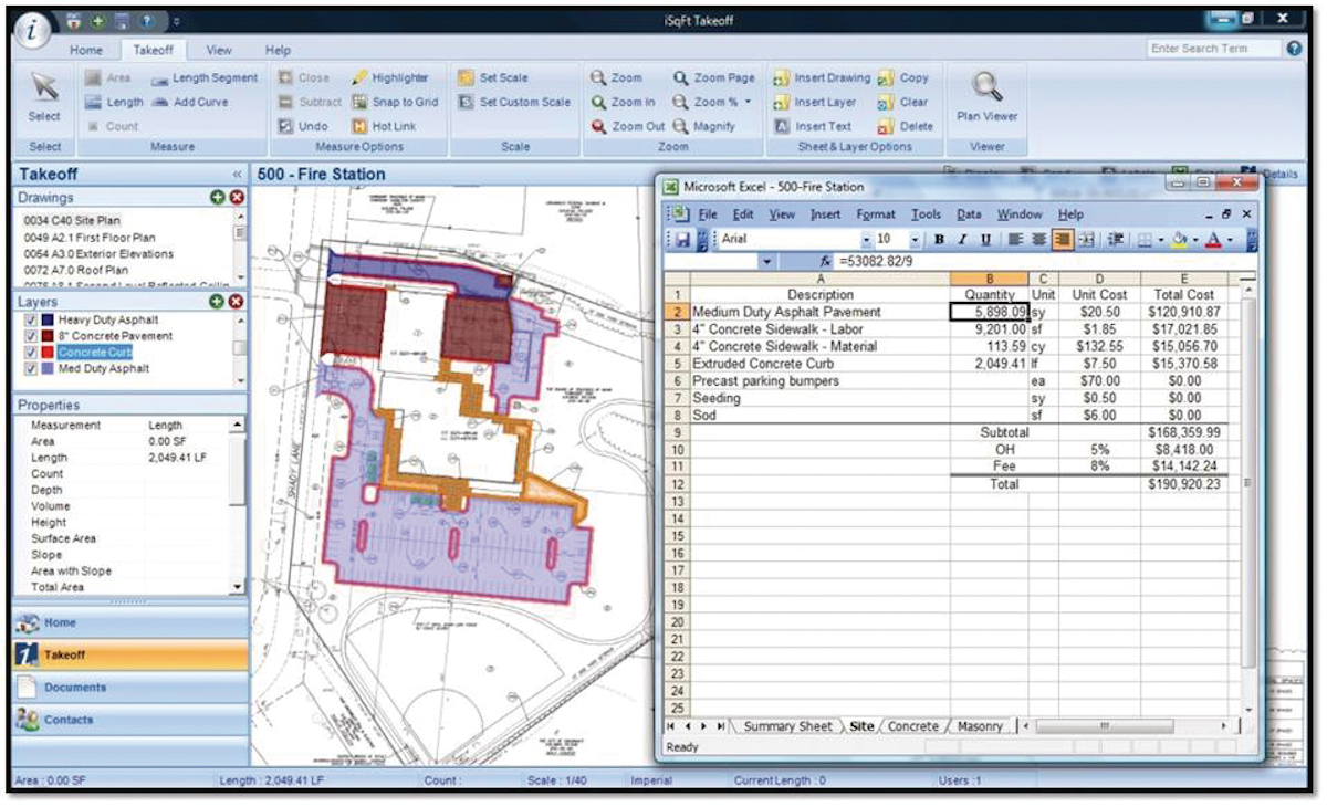 iSqFt Takeoff From: Construction Software Technologies, Inc. | For ...