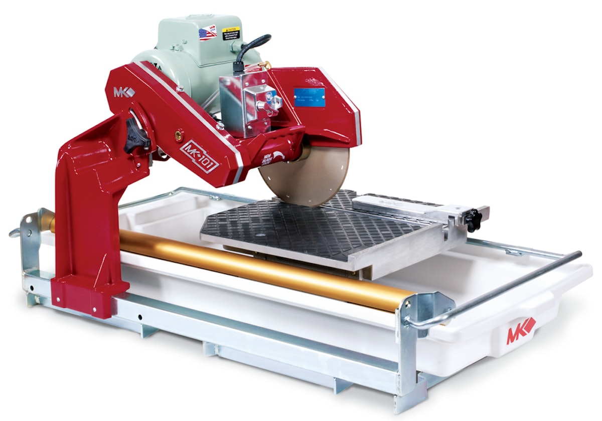 MK 101 Pro 24 Tile Saw From: MK Diamond Products, Inc. | For ...