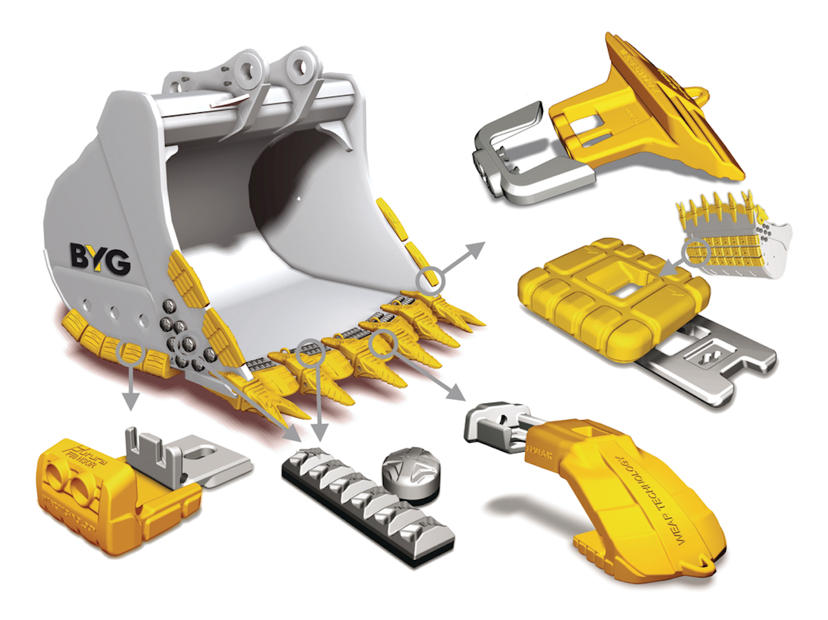 FUTURA Bucket Wear Protection Package From: BYG Corporation | For ...