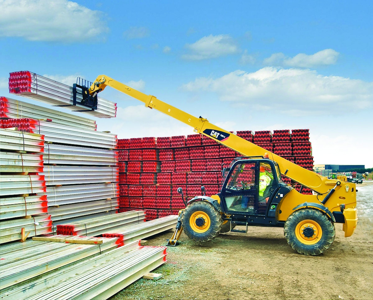 TH514 Telehandler From: Caterpillar - Cat | For Construction Pros