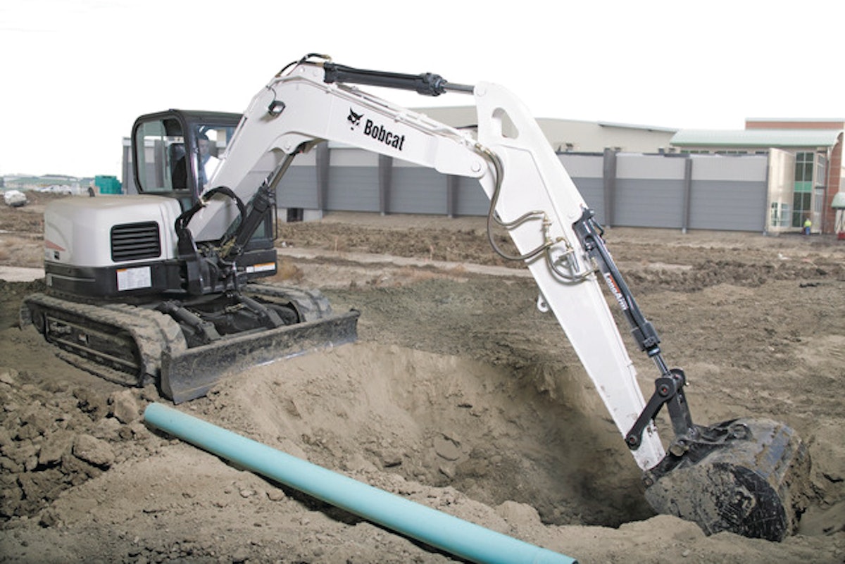 bobcat excavator e80