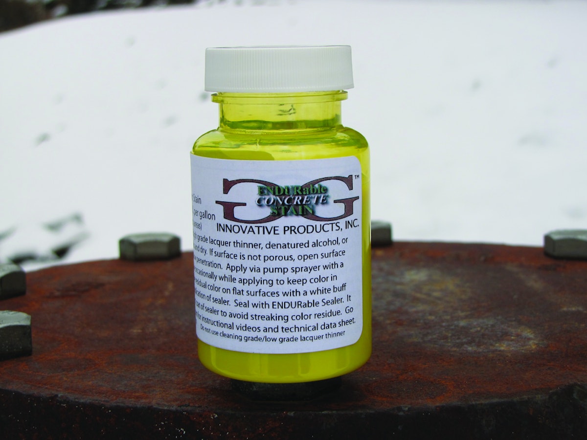 ENDURable Concrete Stain & ENDURable Sealer From: GG Innovative ...