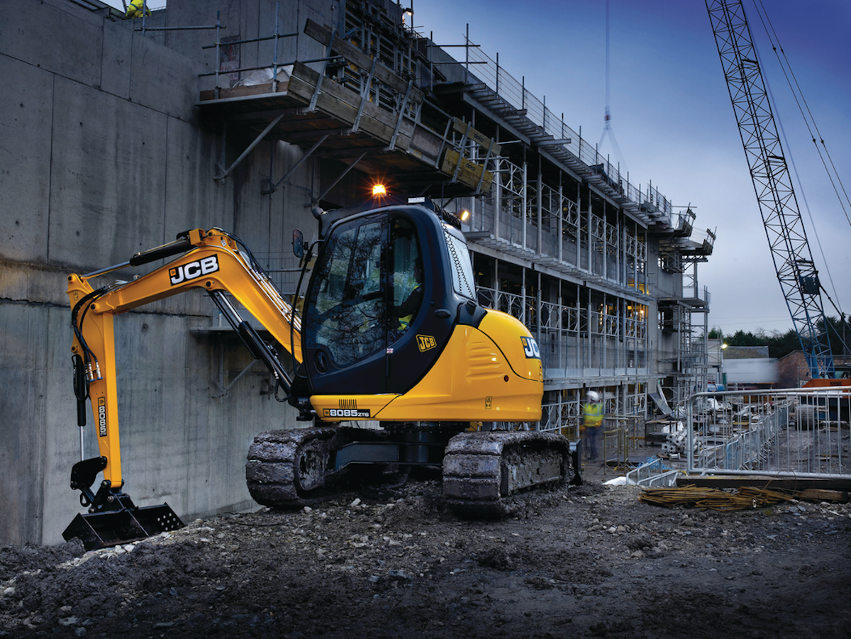 8085 ZTS Midi Excavator From: JCB Americas | For Construction Pros