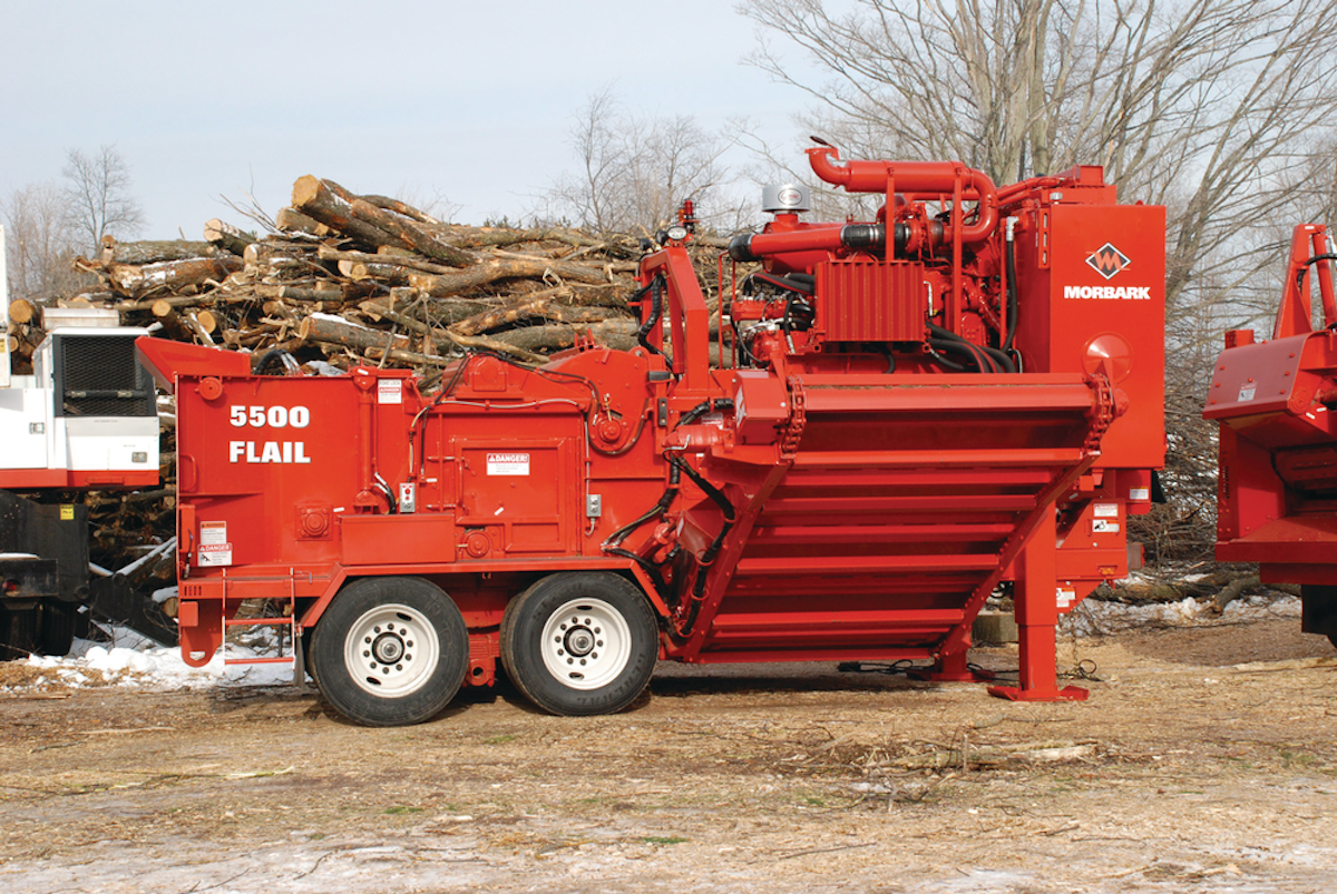 5500 Compact Stand-alone Flail From: Morbark Inc. | For Construction Pros