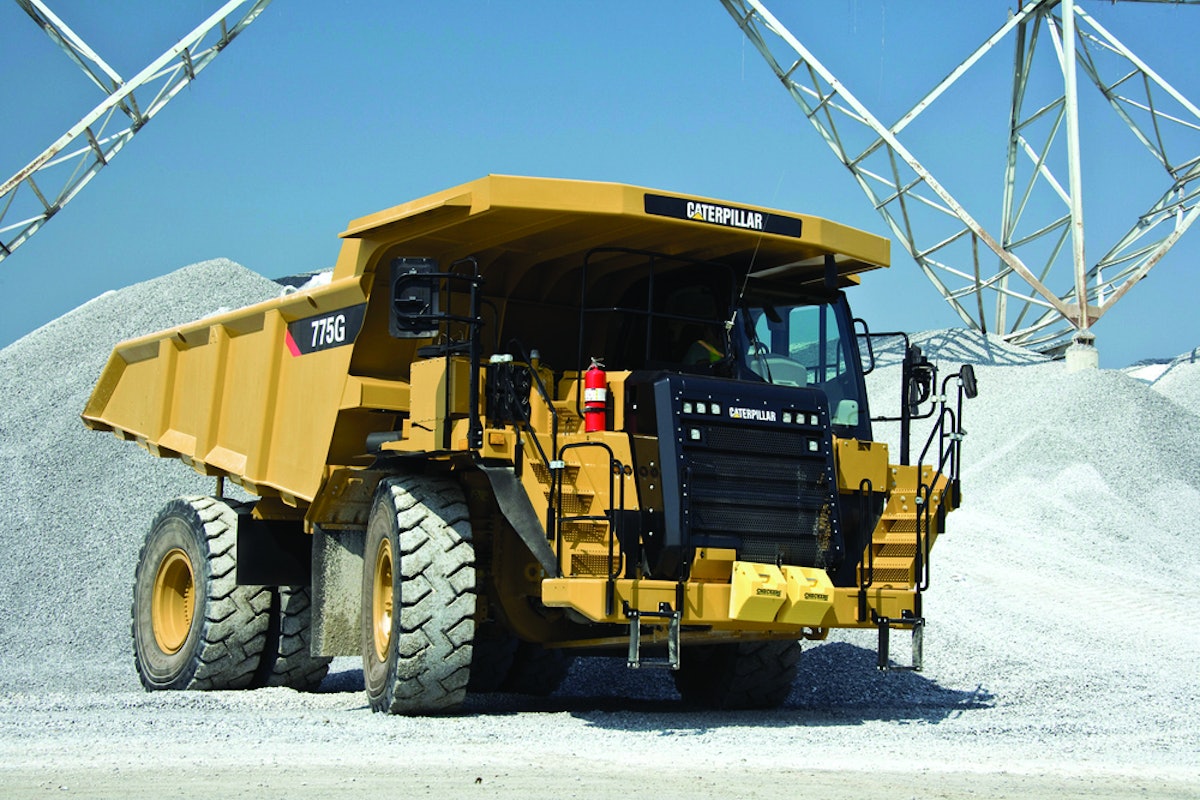 G Series 775 off-highway truck, CT660 Cat vocational truck, K Series ...