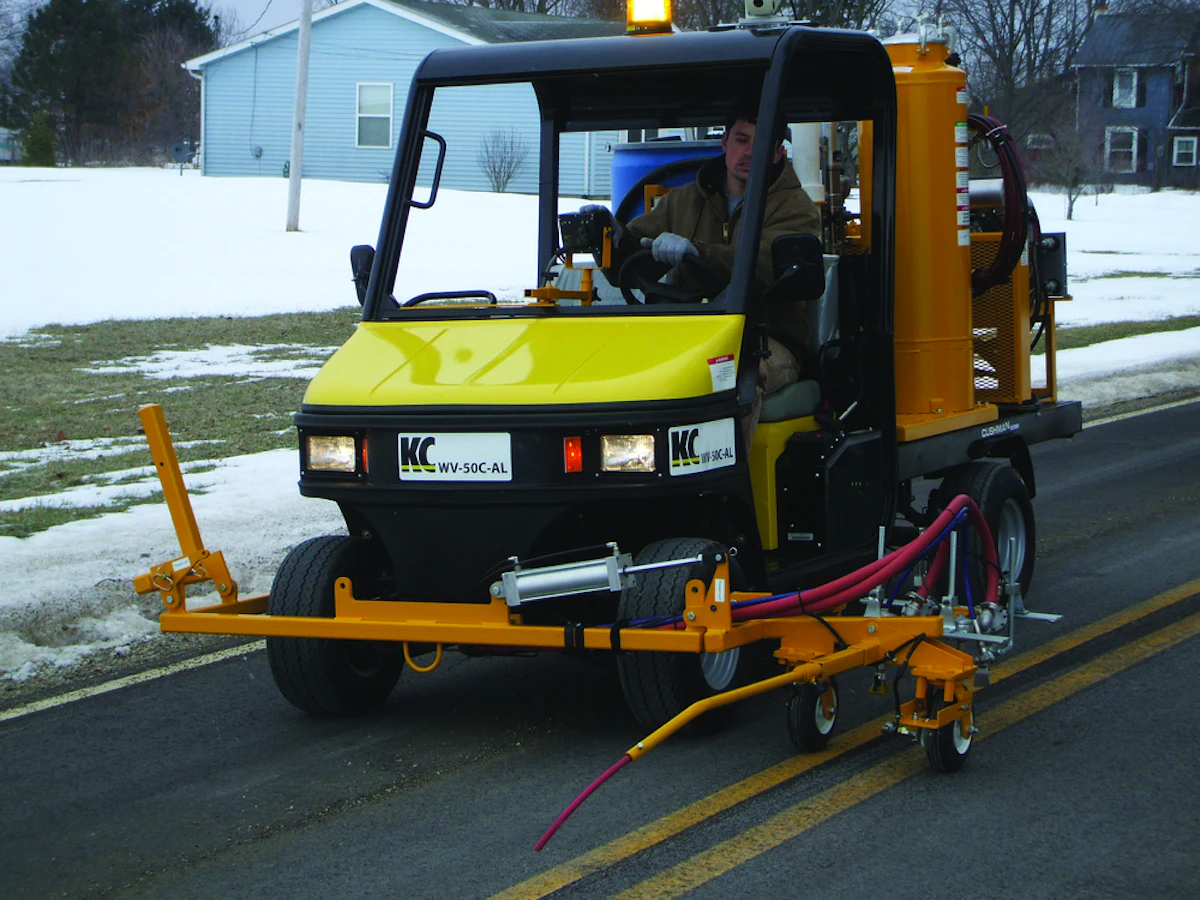 Self-propelled striping equipment | For Construction Pros