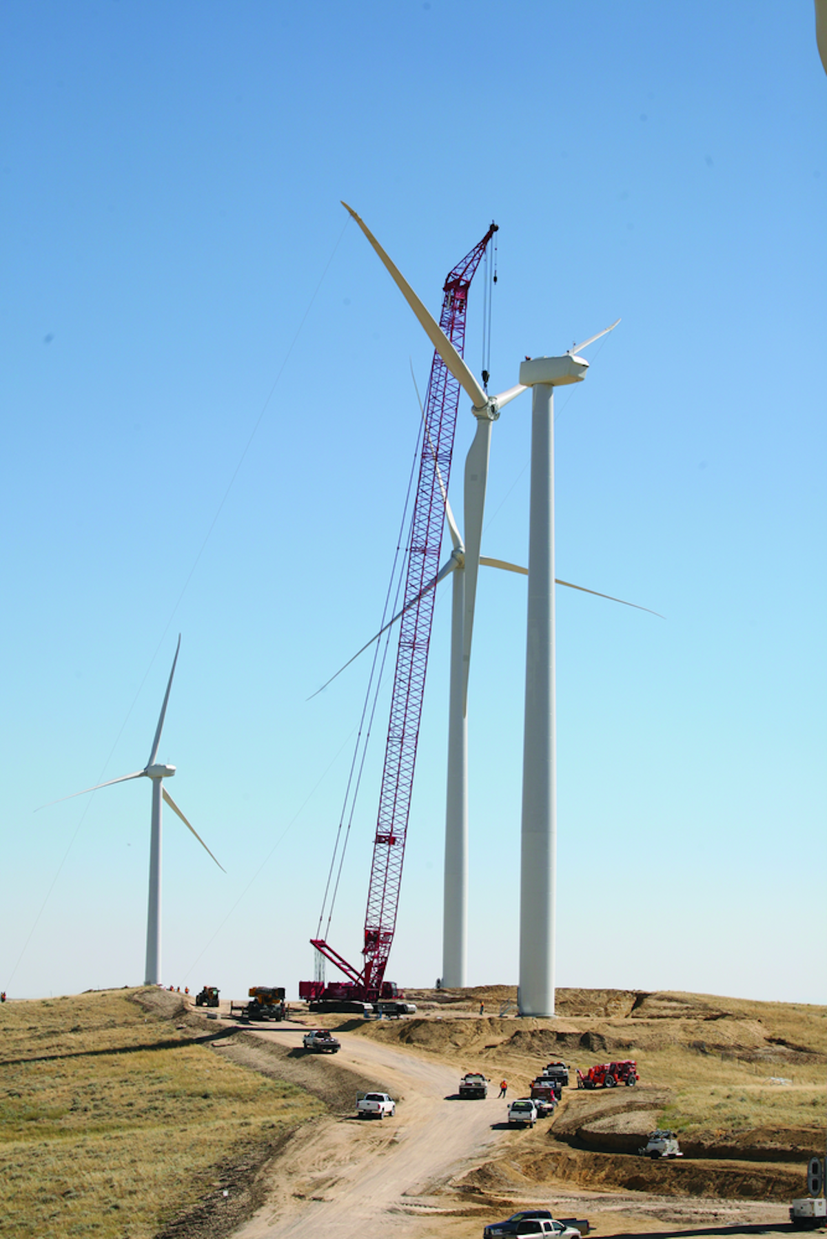 Wind Attachment for Model 16000 Crawler Crane From: Manitowoc Cranes ...