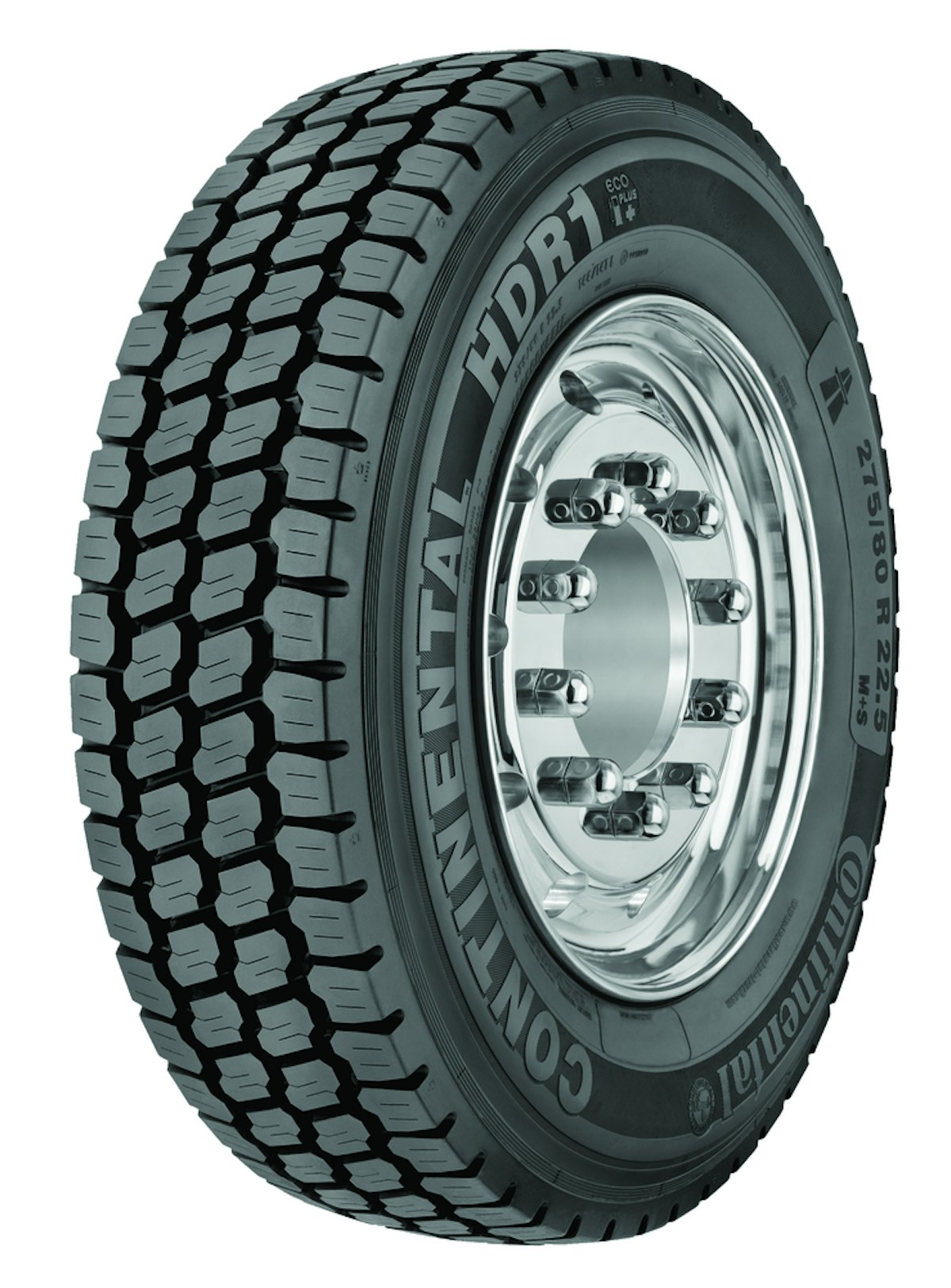HDR1 Eco Plus Drive Tire From: Continental - Commercial Vehicle Tires ...