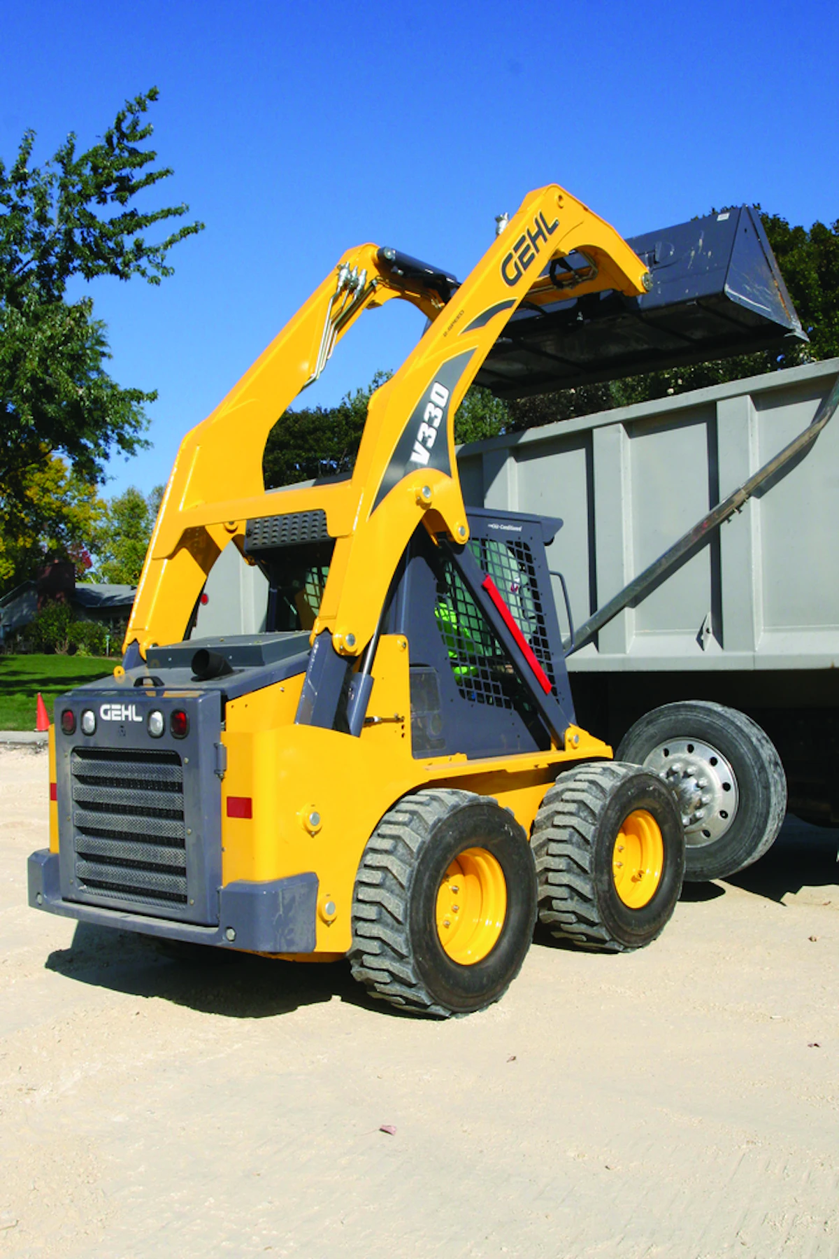 V330 Skid-steer Loader From: Gehl - A Manitou brand | For Construction Pros
