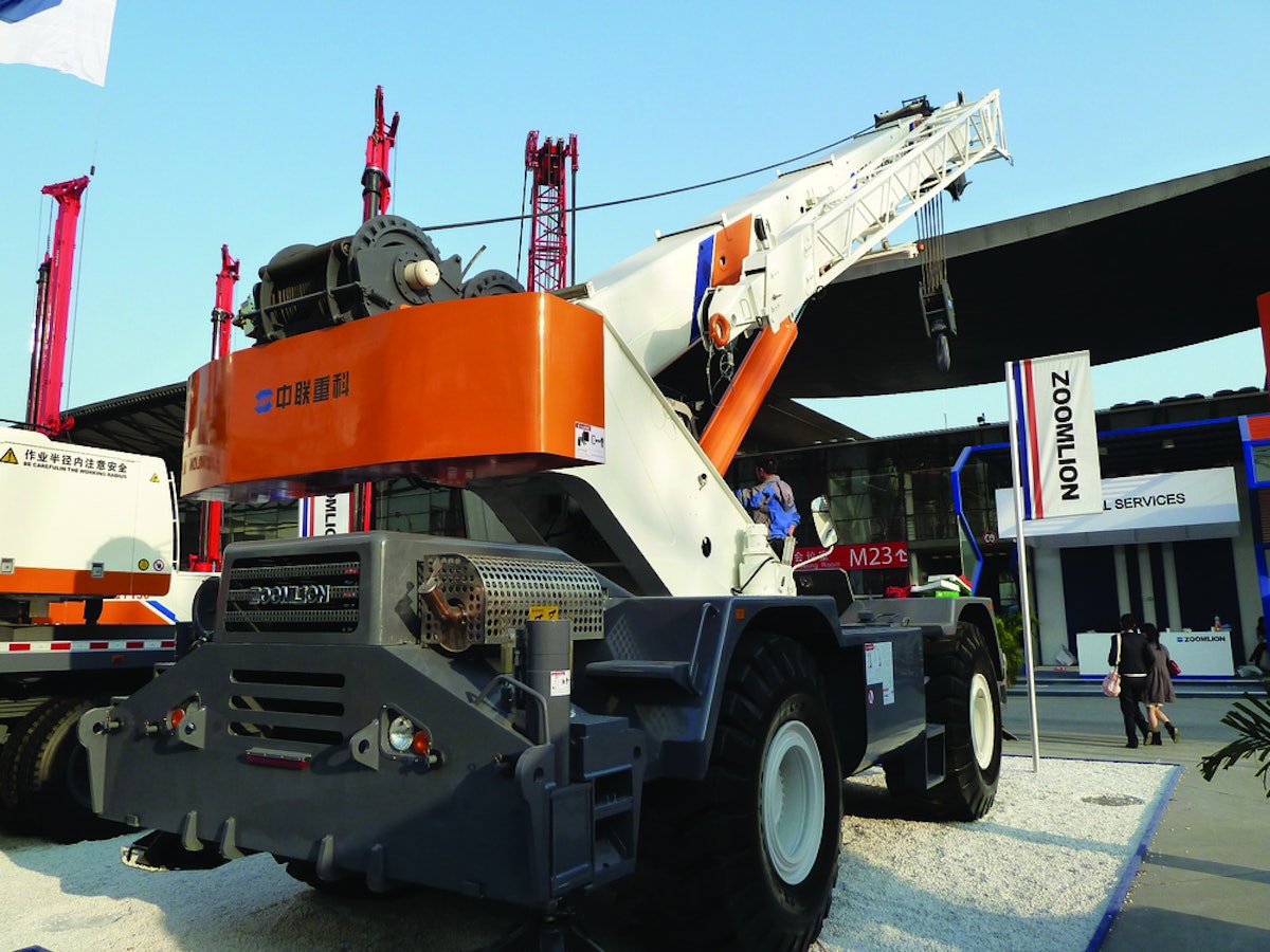 Zoomlion Rough-terrain Cranes | For Construction Pros
