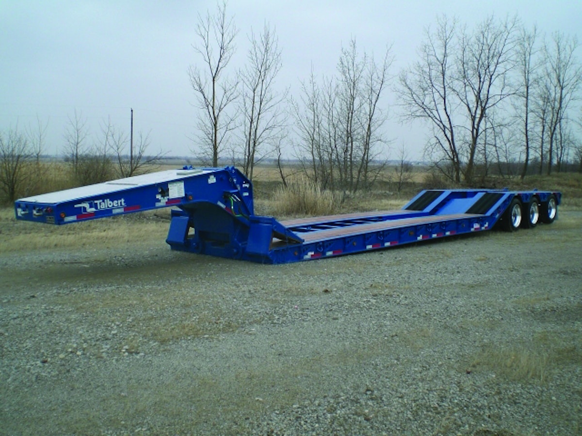 55-ton Roller Paver Trailer From: Talbert Manufacturing, Inc. | For ...