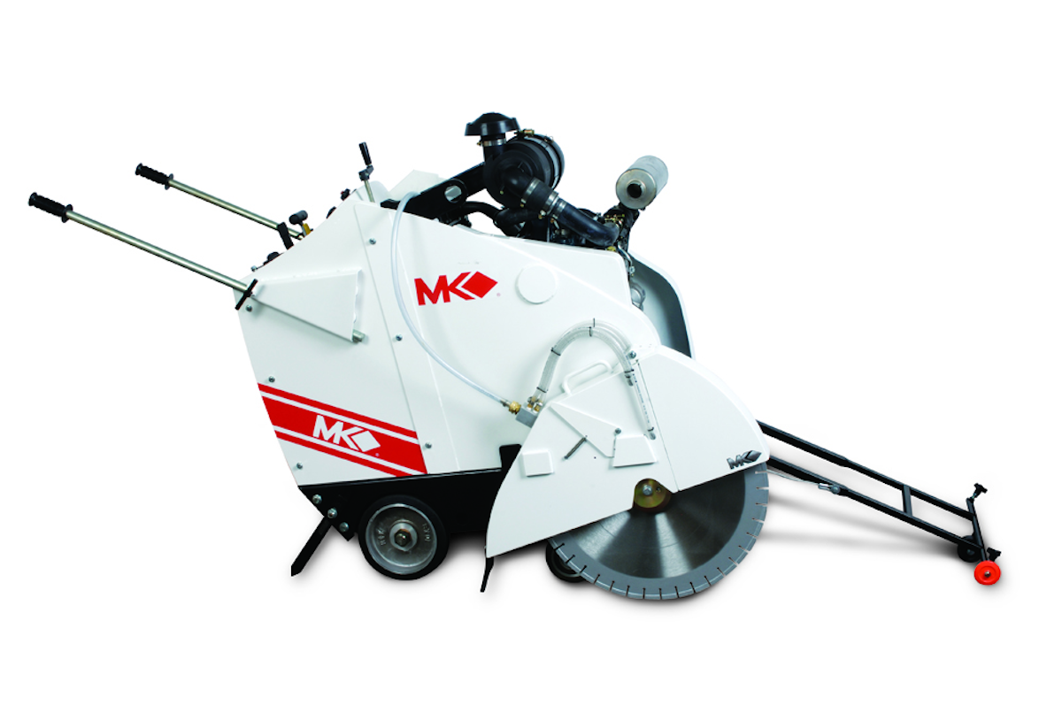 MK-4000 Self-Propelled Concrete Saw From: MK Diamond Products, Inc ...