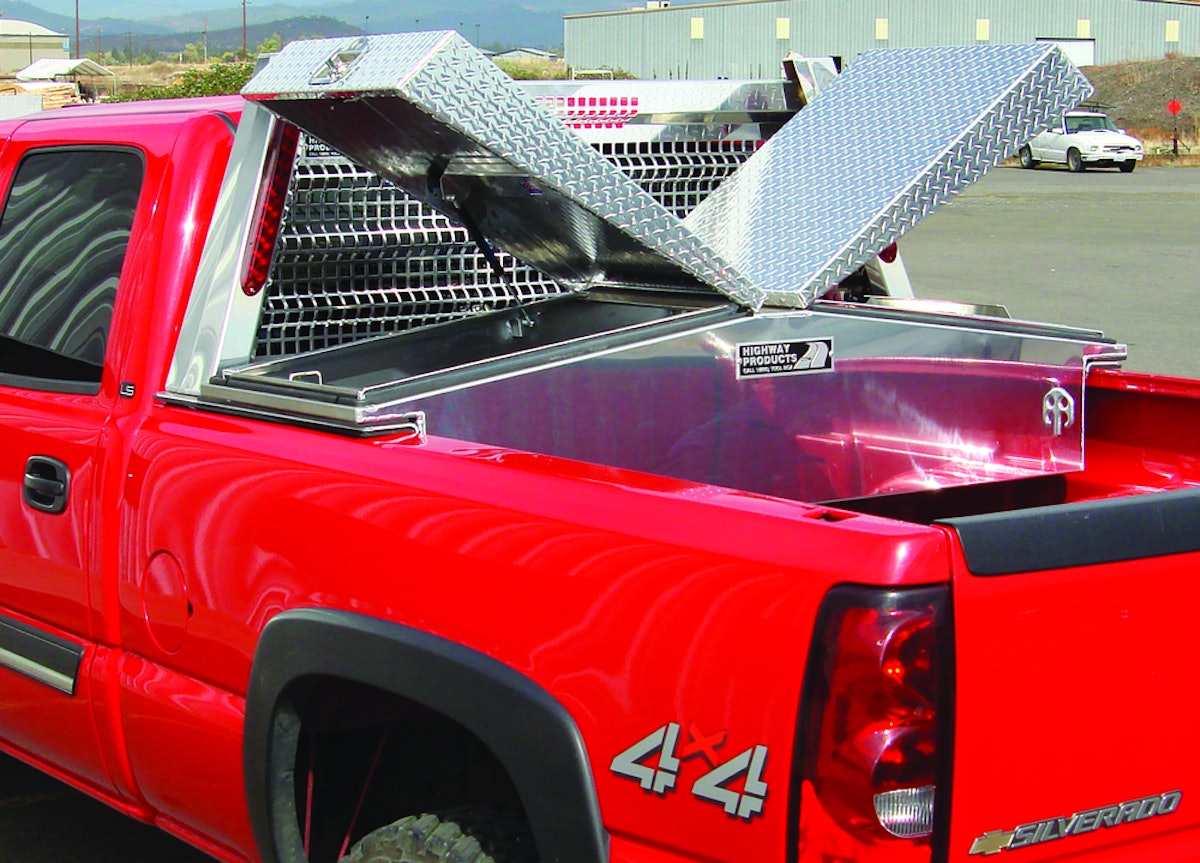 Gull Wing Toolboxes From: Highway Products Inc. | For Construction Pros