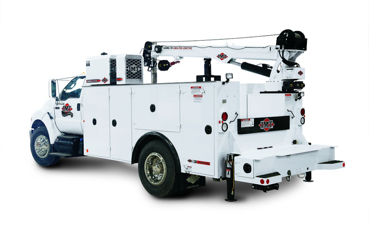 Dominator III Mechanics Truck and 12000 Crane From: Iowa Mold Tooling ...