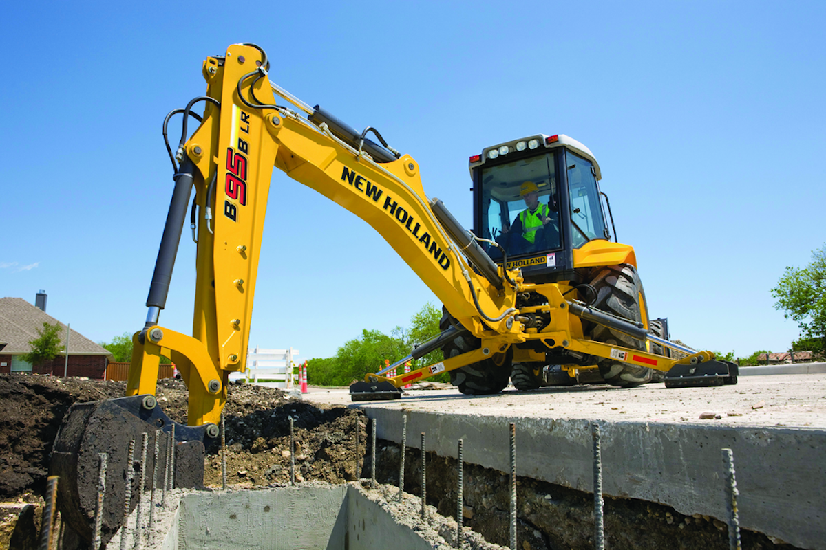Upgraded B Series Loader-backhoes From: New Holland Construction - CNH ...
