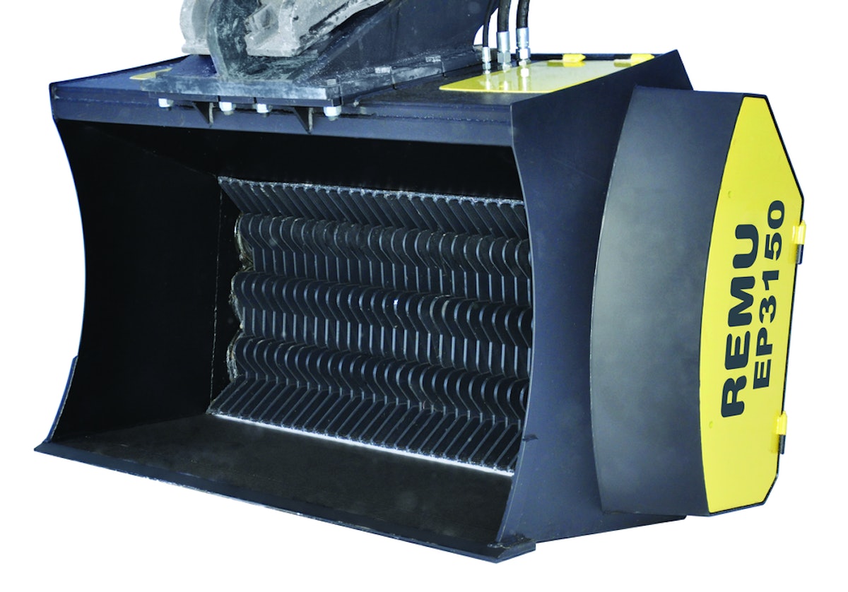 Evolution Pro Screening Buckets From: Remu USA Inc. | For Construction Pros