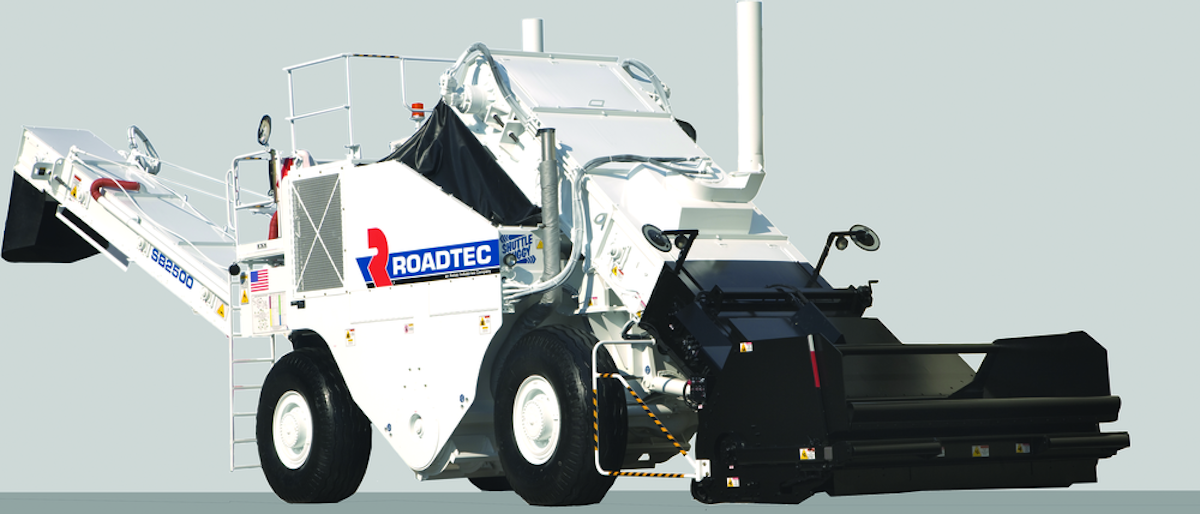 construction equipment material transfer roadtec paving | For ...