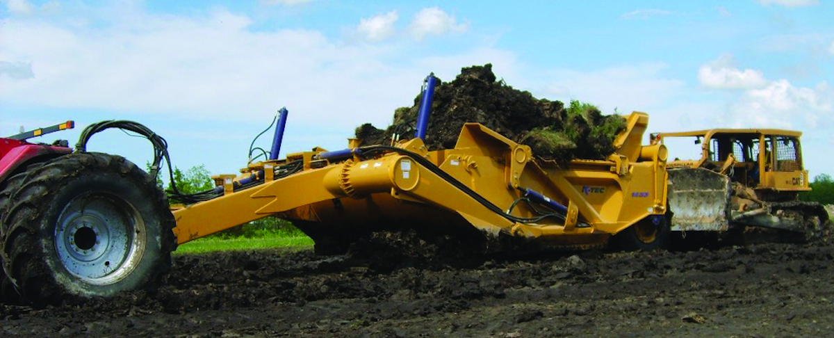 1453 Towed Scraper From: K-Tec Earthmovers | For Construction Pros