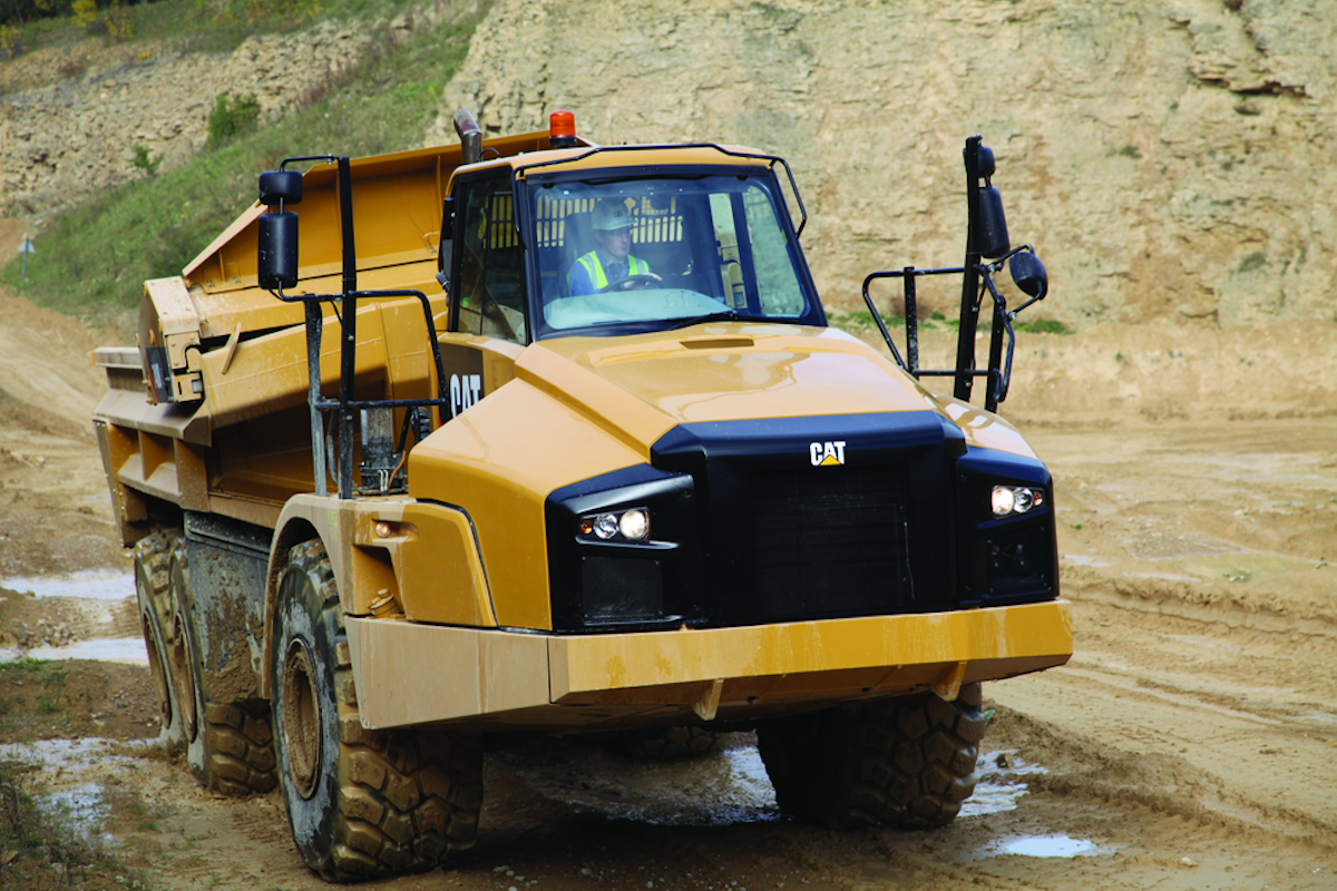 B Series Articulated Trucks From: Caterpillar - Cat | For Construction Pros
