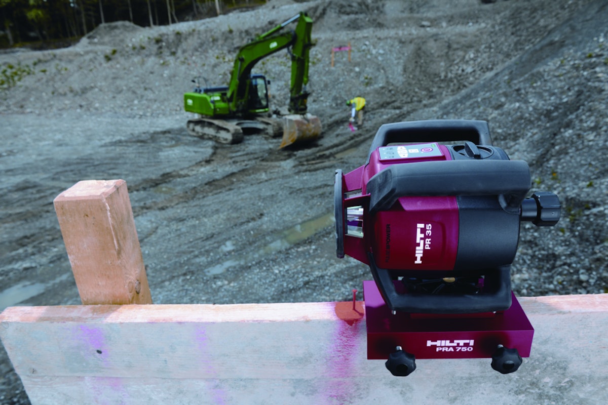 PR 35 Rotating Laser From: Hilti Inc. | For Construction Pros