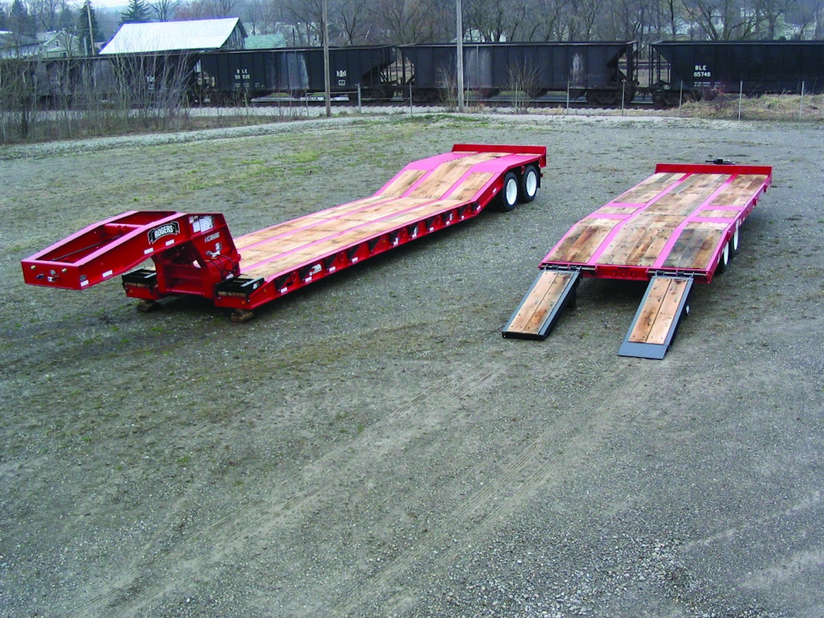 Rogers Paving Equipment Trailers From: Rogers Brothers Corporation ...