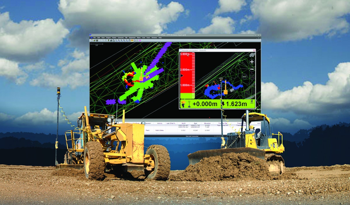 SiteLINK 3D From: Topcon Positioning Systems | For Construction Pros