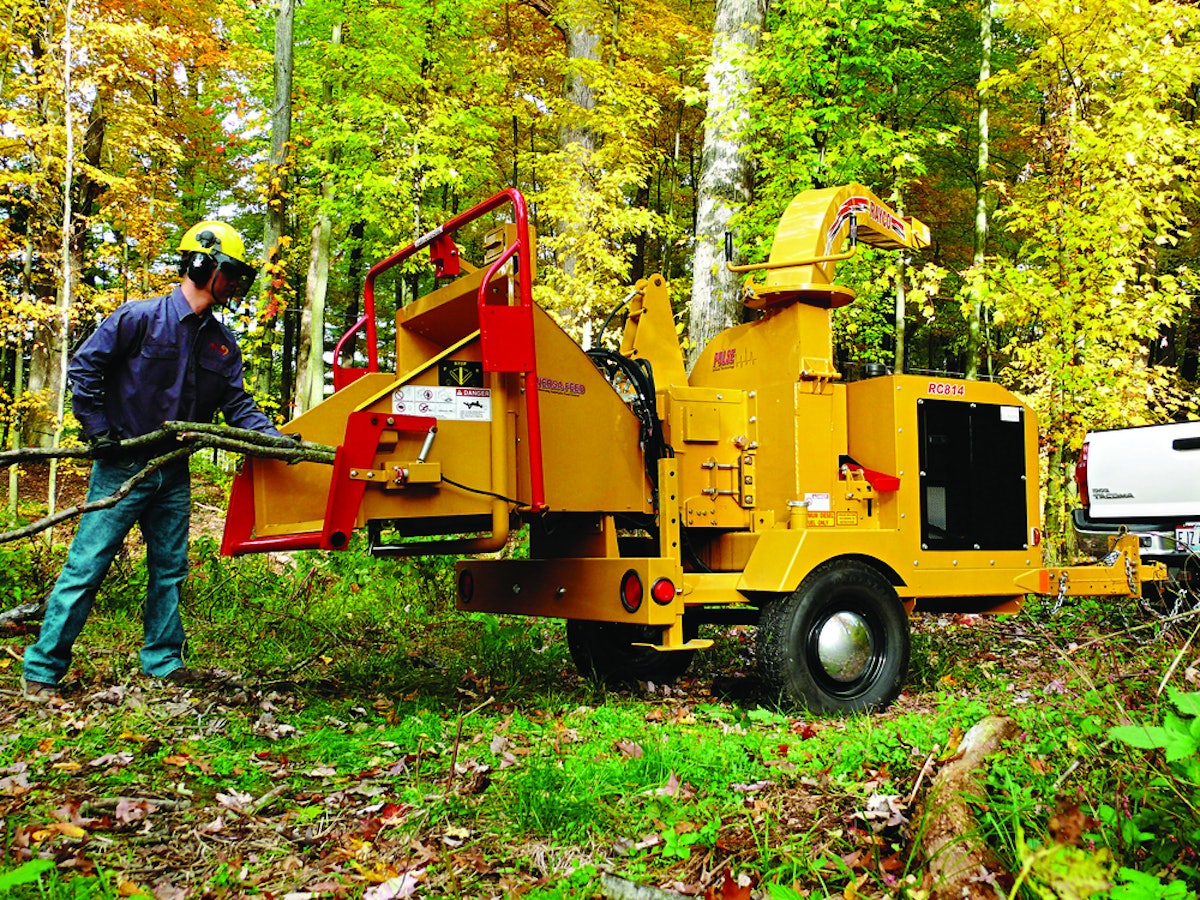 RC814 8-in. Brush Chipper From: Rayco Mfg. Inc. | For Construction Pros