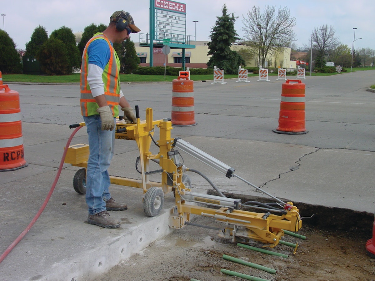 E-Z Drill Model 210B SRA Slab Rider From: E-Z Drill, Inc. | For ...