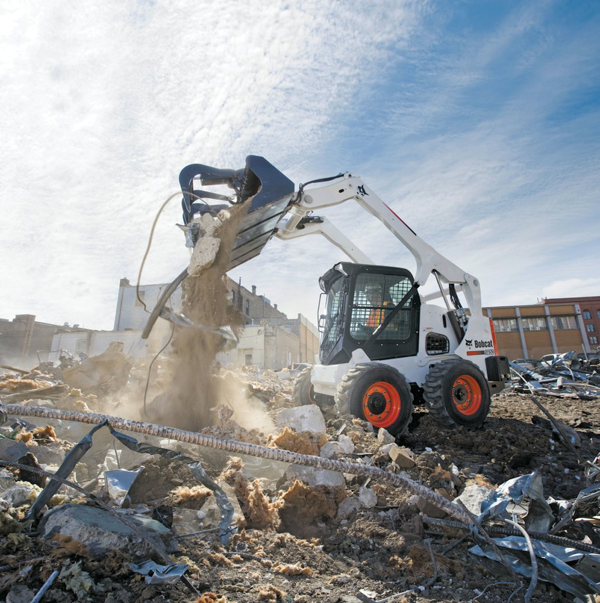 Industrial Grapples From: Doosan Bobcat Co. | For Construction Pros