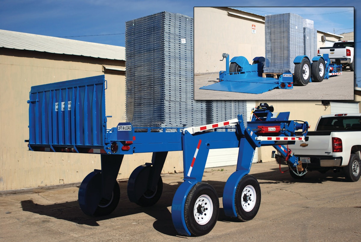 Lift-A-Load Elevating Platform Trailer From: Four Degree Trailer ...