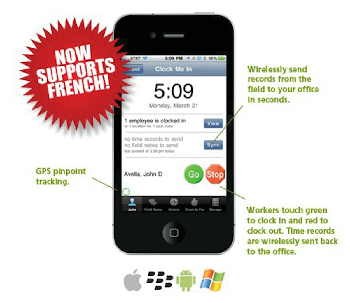 ExakTime Adds New Features to PocketClock/GPS | For Construction Pros