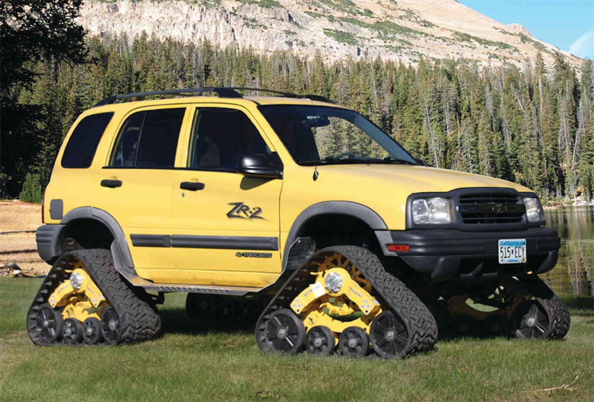 Litefoot 65M1-A1 Pickup Truck Tracks From: Mattracks | For Construction ...