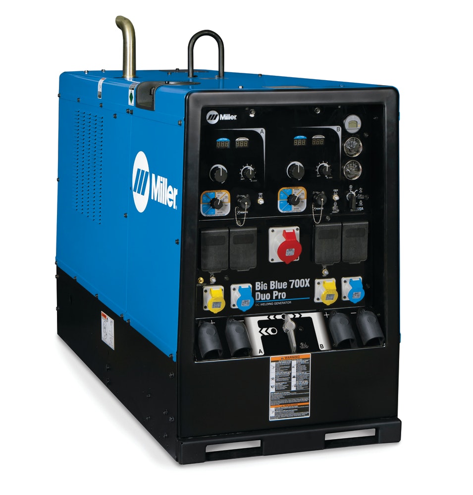 Big Blue 700 Duo Pro From: Miller Electric Mfg. LLC | For Construction Pros Big Blue 700 Duo Pro From: Miller Electric Mfg. LLC | For Construction Pros