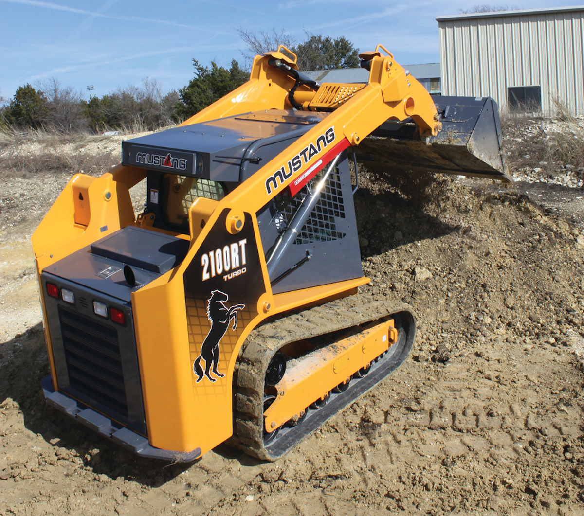 RT Series Track Loaders From: Mustang by Manitou | For Construction Pros