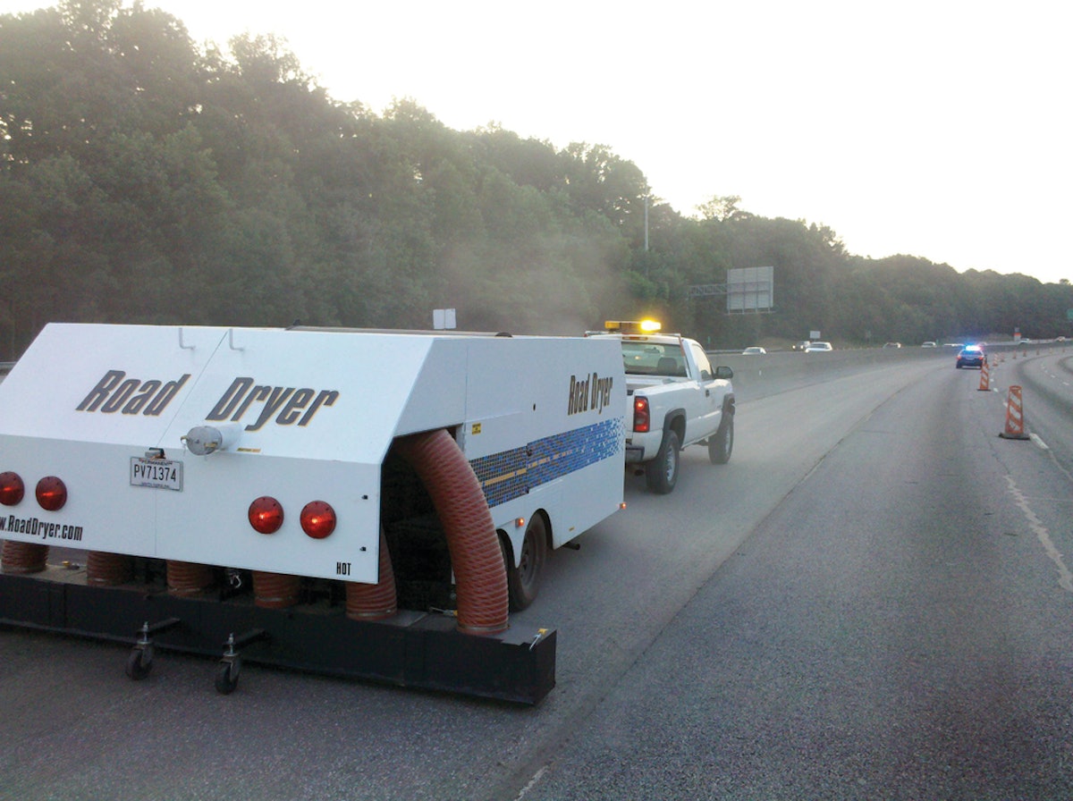 Road Dryer 1200 From: Road Dryer LLC | For Construction Pros