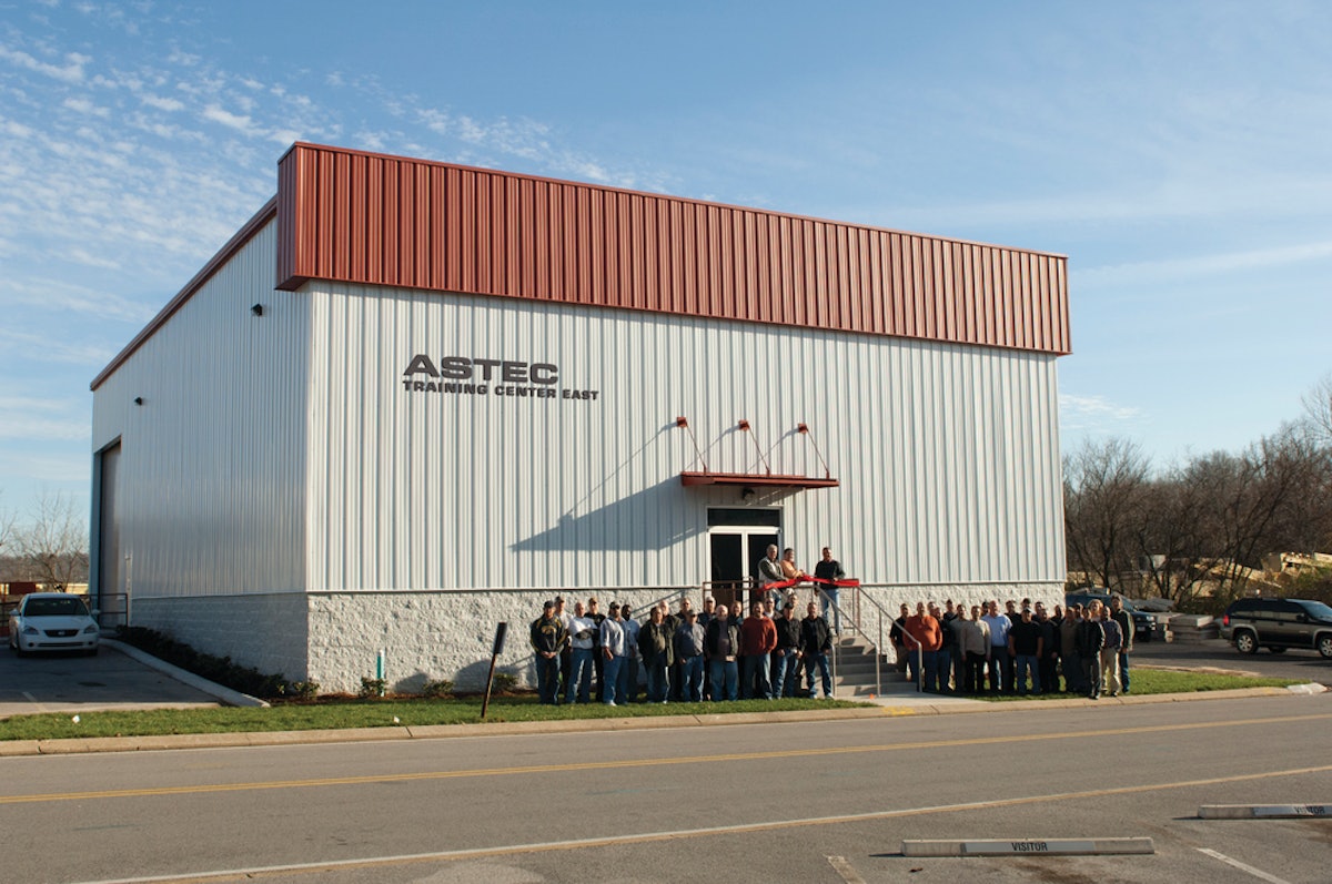 Astec's Training Facility Complete | For Construction Pros