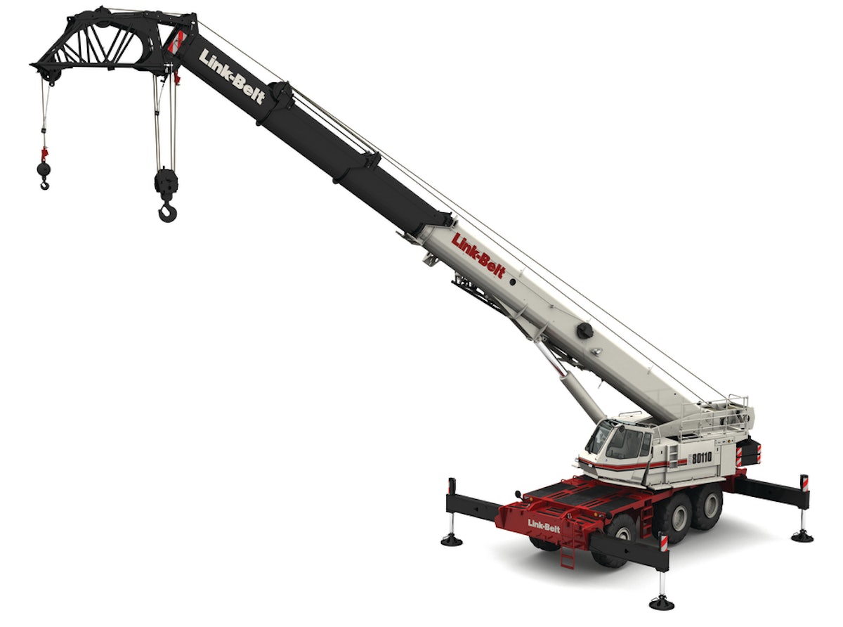 RTC-80110 Series II Crane From: Link-Belt Construction Equip. | For ...