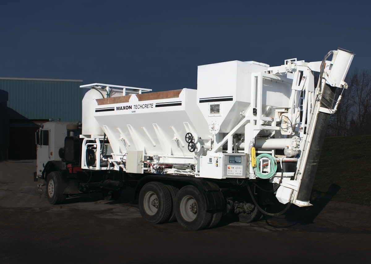 Techcrete Concrete Mixer From: Maxon Industries Inc. | For Construction ...