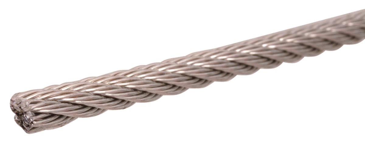 CBL-1095 - Uncoated Galvanized Steel Cable From: Reid Supply Co. | For ...