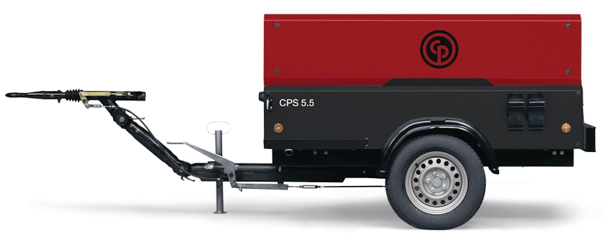 CPS 185-DD Portable Air Compressor From: Chicago Pneumatic Power ...