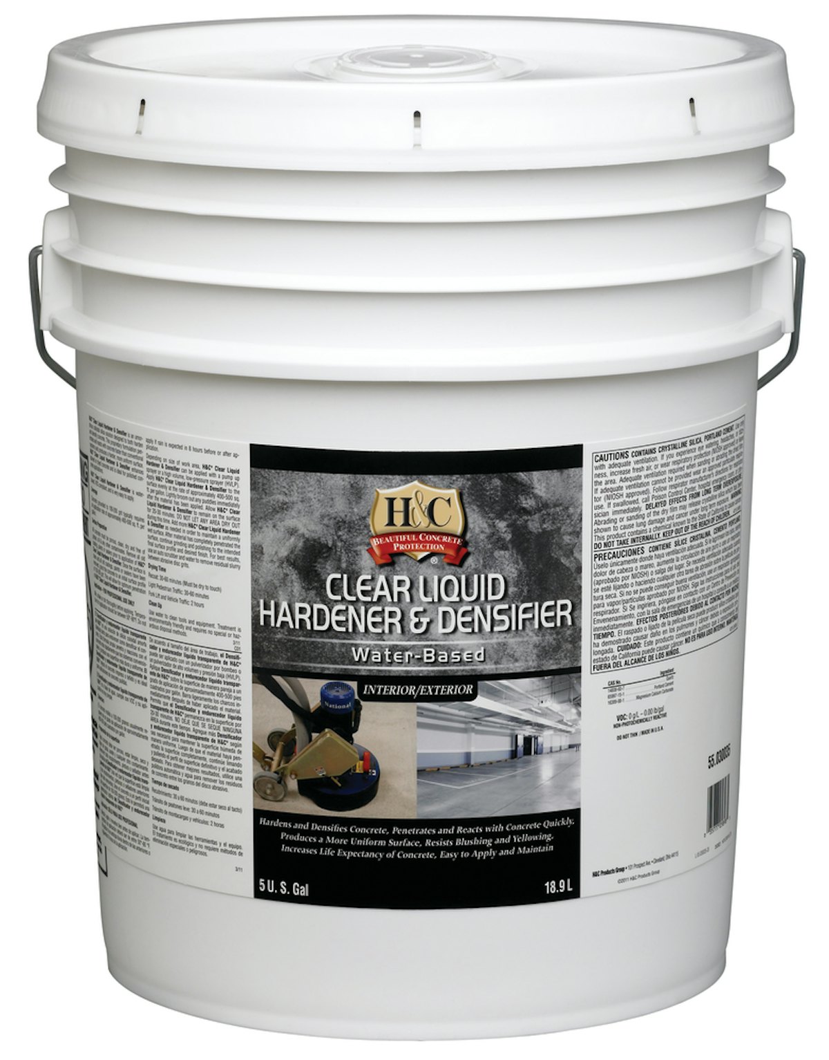 Clear Liquid Hardener and Densifier From: H&C Decorative Concrete ...