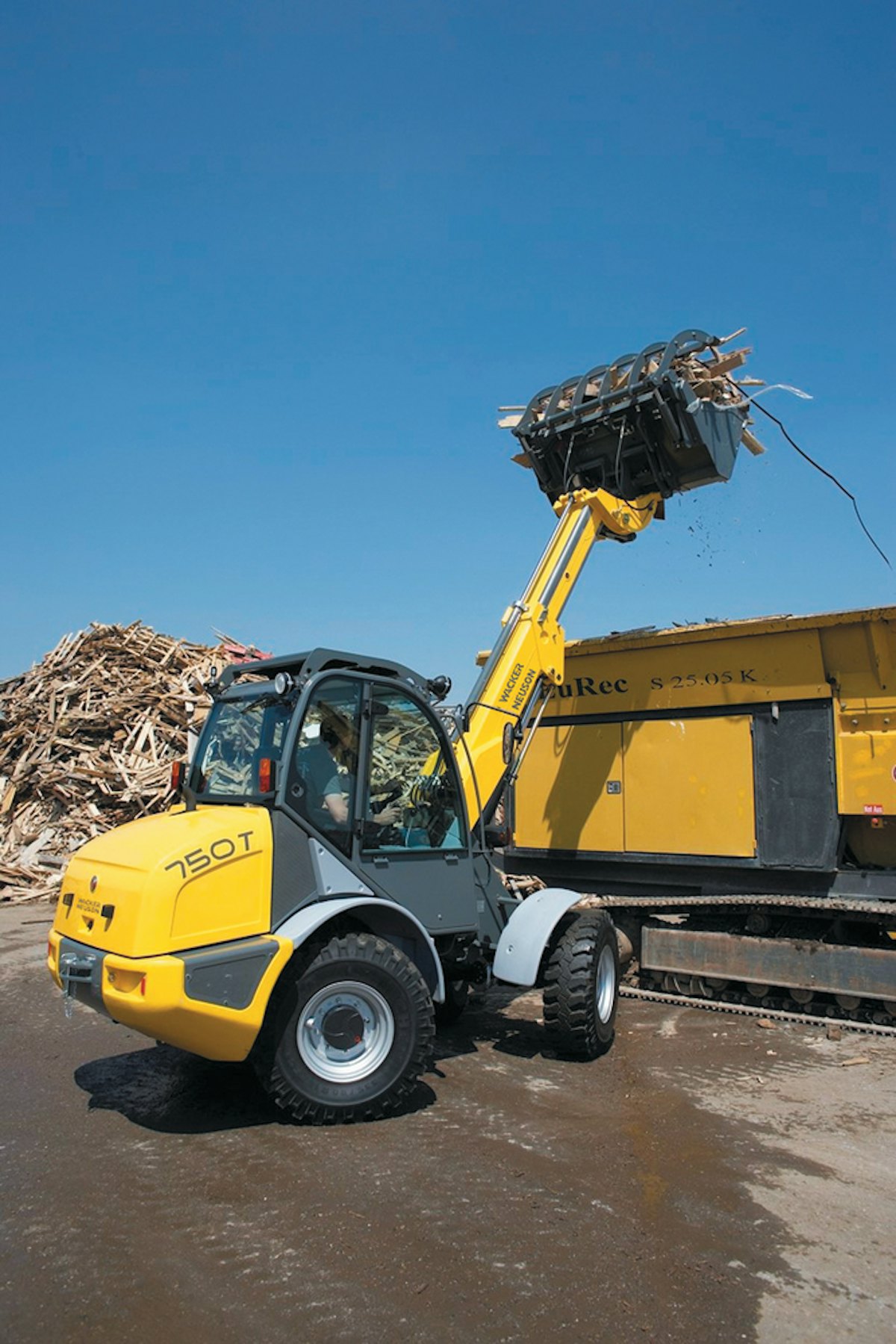 750T Telescopic Wheel Loader From: Wacker Neuson America Corporation ...