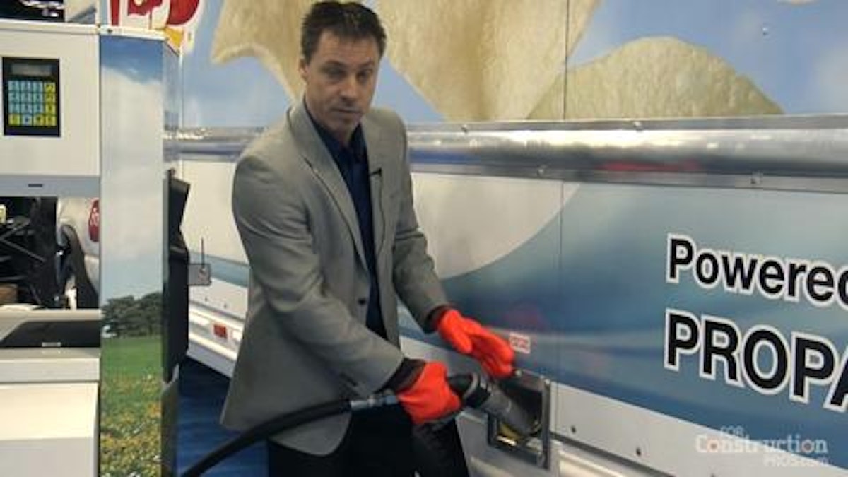 Propane Fueling Demonstration Video | For Construction Pros