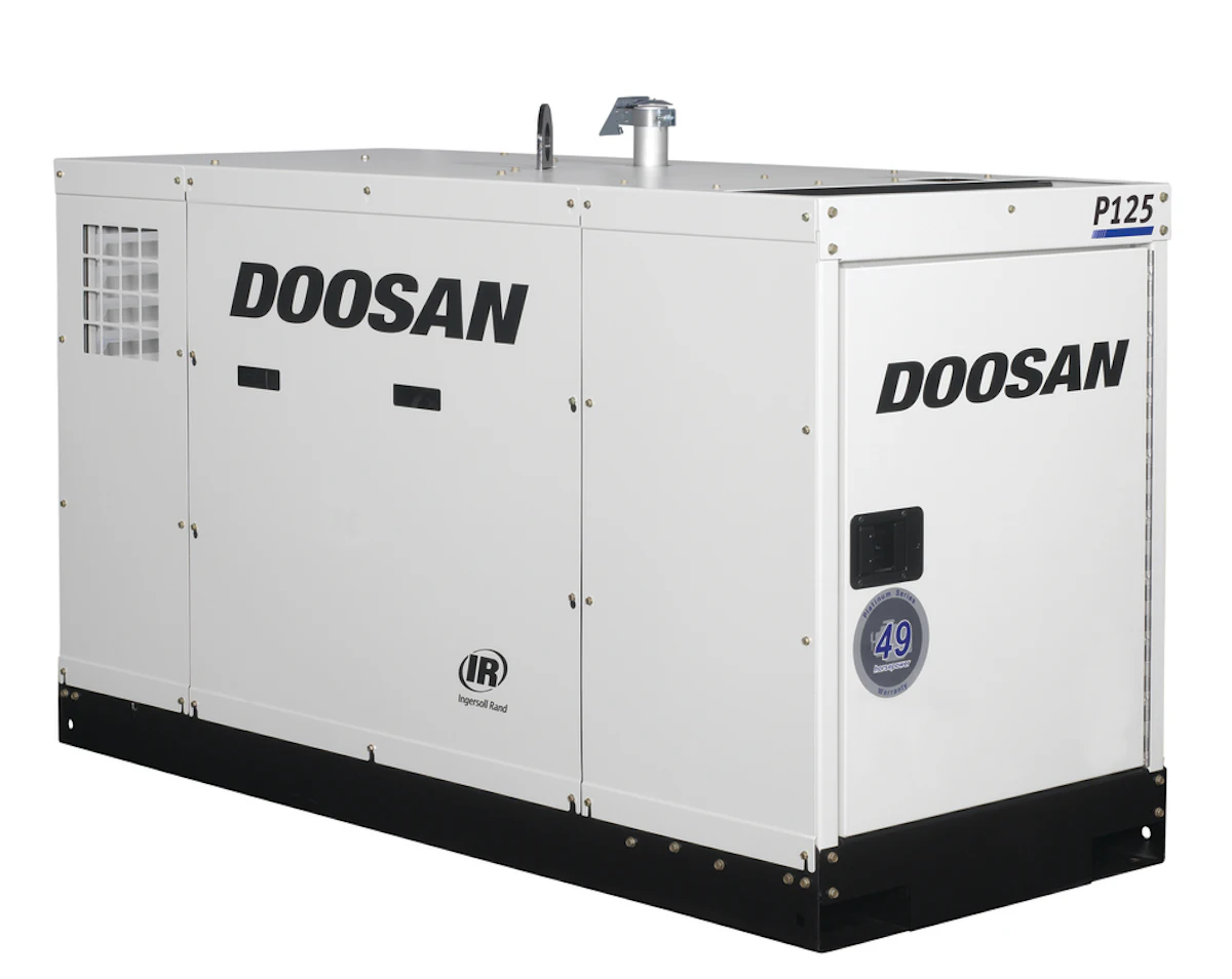 P125WJDU Utility Air Compressor From: Doosan Bobcat Co. | For ...